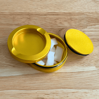 Z Caddy: Metal Zyn Cans